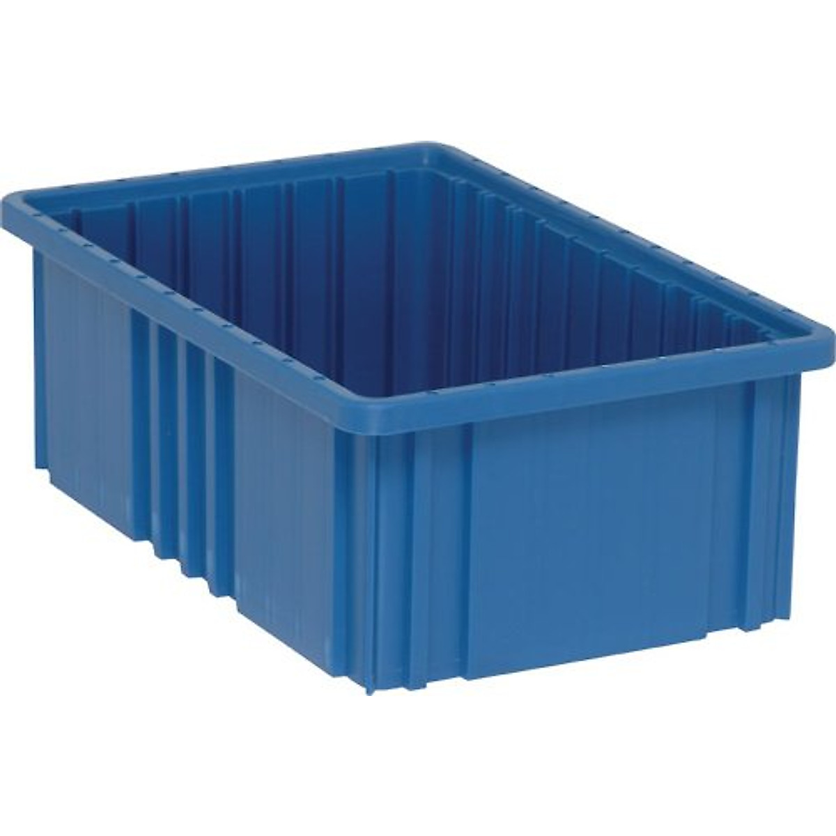 Quantum Storage Systems Dividable Grid DG92060BL Solid Part Organizer Blue Bins 17" L x 11" W x 6" H 8 Pack
