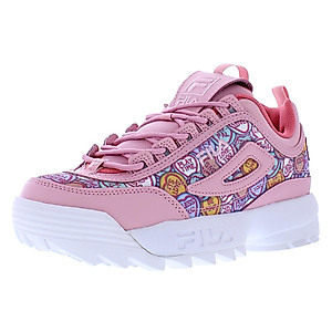 Fila Disruptor II Valentine's Day Womens Shoes Size 9, Color: Pink/Multicolored