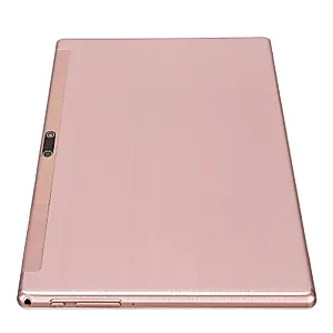 10.1in Tablet, Pink HD Tablet 100 to 240V Dual Standby Dual Card for Office (US Plug)