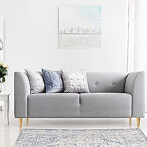 One Sight 5 inch Solid Wood Furniture Legs Dresser Legs Sofa Replacement Legs, Mid Century Sofa Legs for Couch, Bed, Armchair,Cabinet, Set of 4