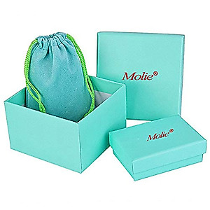 Molie Leaf Vine Crystal Necklace Earrings Jewelry Set for Bridesmaids V-Neck Formal Evening Dress (Pink)