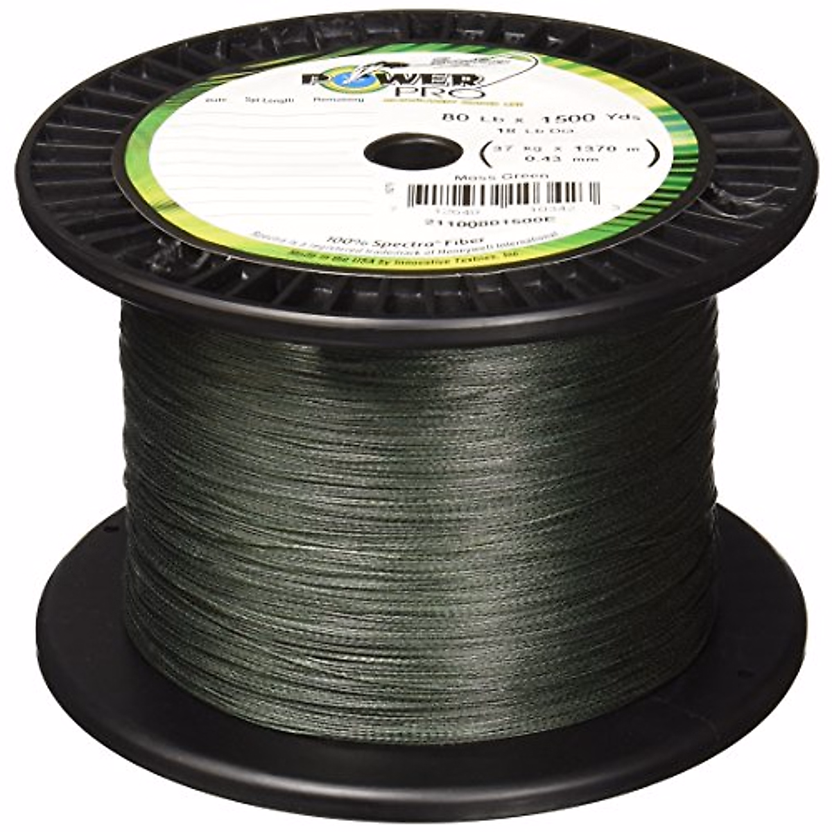 PowerPro Braided Fishing Line - Moss_Green - 50lb - 300yd/275m (21100500300E)