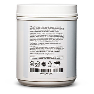 BioOptimal Collagen Peptides Powder - Grass-Fed, Pasture-Raised Hydrolyzed Protein Supplement for Skin, Hair, & Nails - Non-GMO, Zero Sugar Daily Supplement for Men & Women (45 Servings)