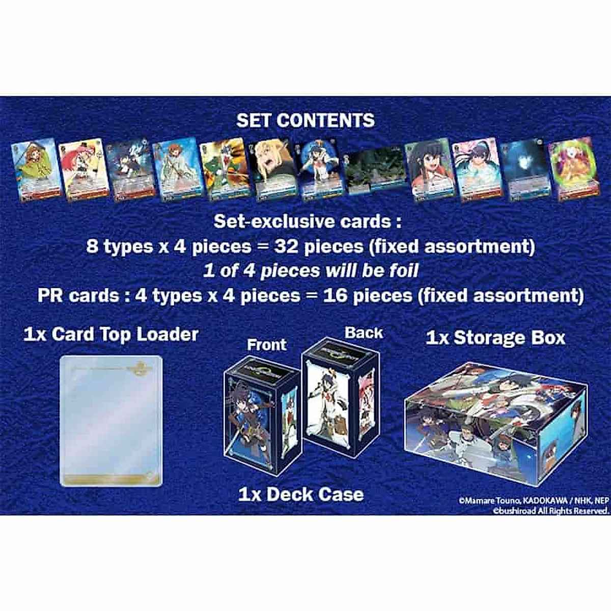 Bushiroad Weiss Schwarz Log Horizon - English - Power Up Set