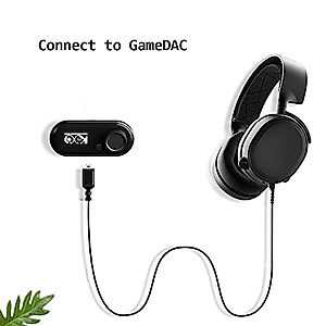 Replacement Audio Cable Compatible with SteelSeries Arctis 3, Arctis 5, Arctis 7, Arctis Pro Gaming Headset(Male to Male)