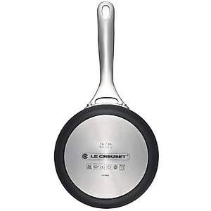 Le Creuset Toughened Nonstick PRO Saucepan With Glass Lid, 2 qt.