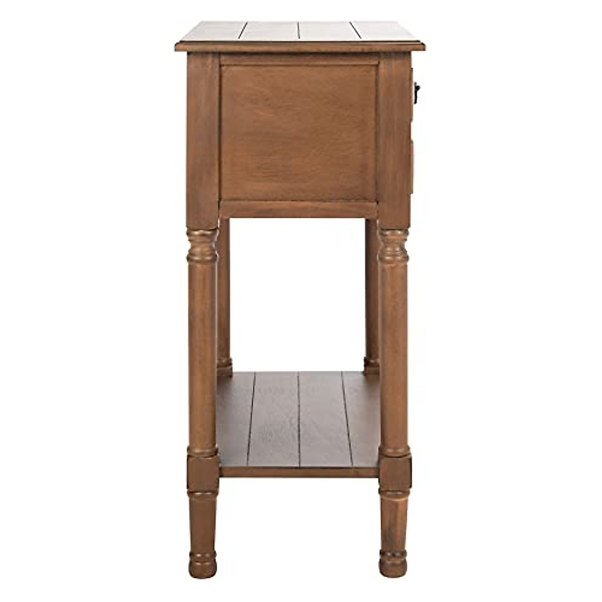 SAFAVIEH Home Collection Primrose Brown 3-Drawer Console Table