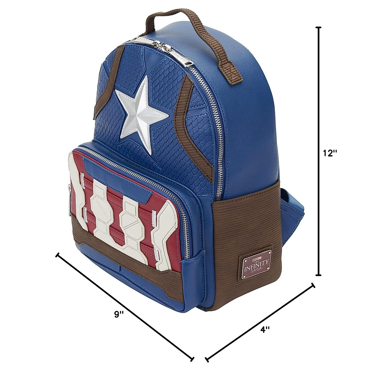 Loungefly Marvel Captain America Infinity Saga Hero Mini Backpack