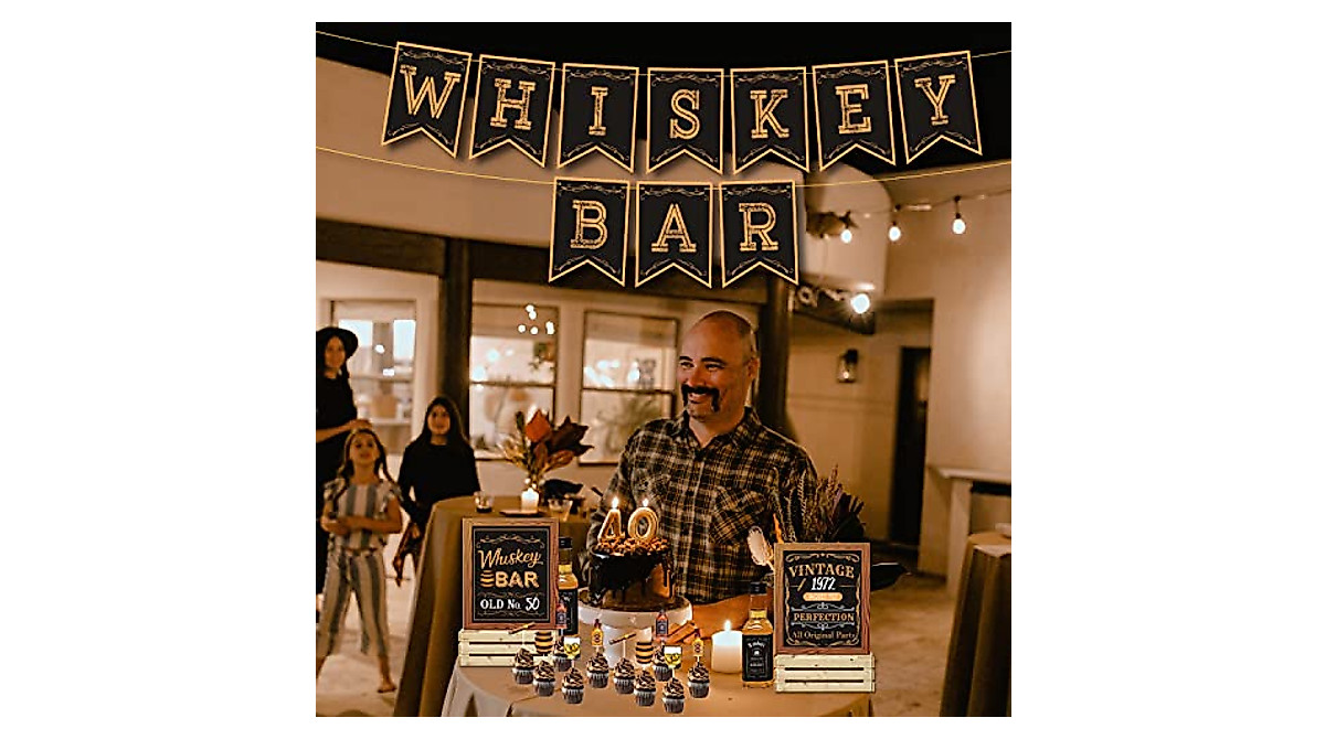 Whiskey Bar Decoration Kit for Unique Party Celebrations