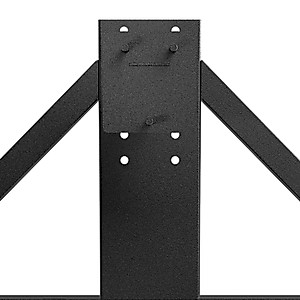 EYOUHZ Rear Bumper with Spare Tire Carrier Compatible with 2007-2018 Jeep Wrangler JK JKU Unlimited with 2" Hitch Receiver, License Plate Bracket, Paintable Armor, LED Lights & D-Rings (2/4 Doors)