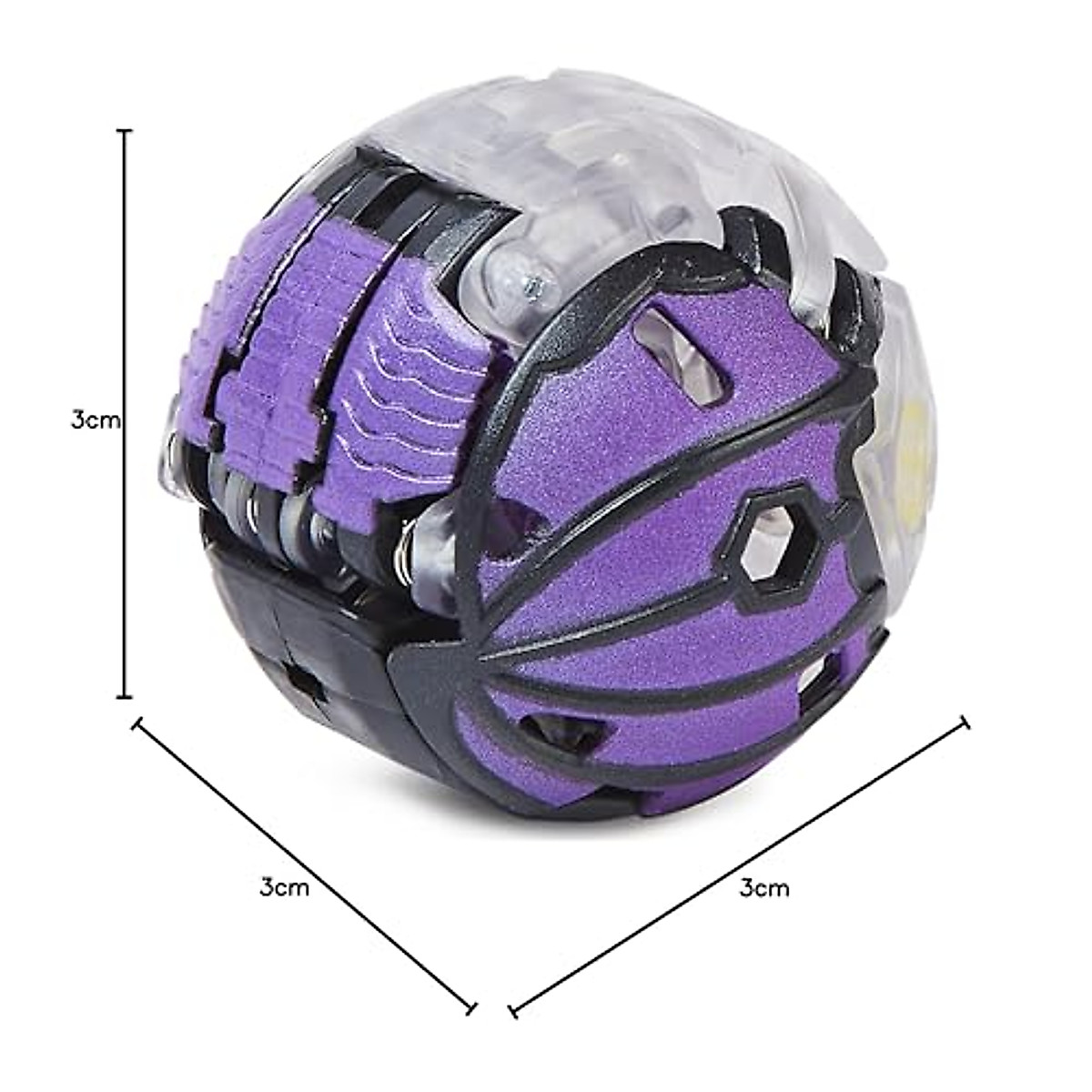 Bakugan Geogan Rising 2021 Diamond Nillious Ultra 3-inch Tall Collectible Action Figure and Trading Cards