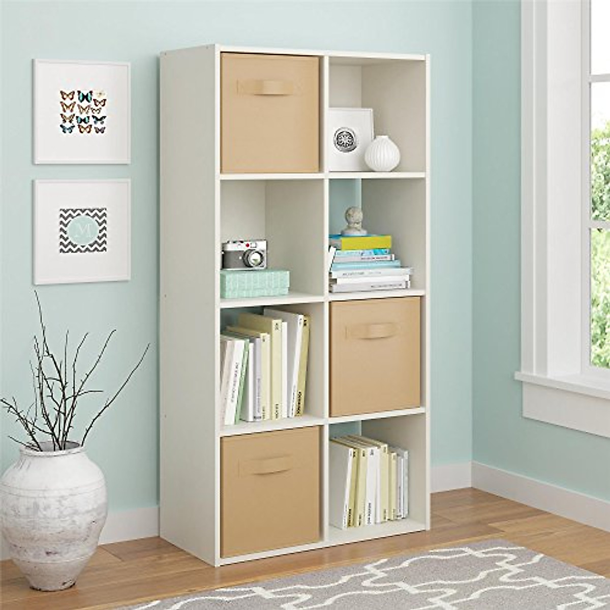 SystemBuild Fabric Storage Bin, Mocha