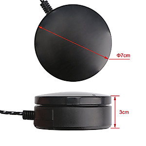 DROK USB Volume Control Knobs Audio Controller for Adjusting Volume of Computers, No Loss of Sound Quality with 4.6 Feet Cable