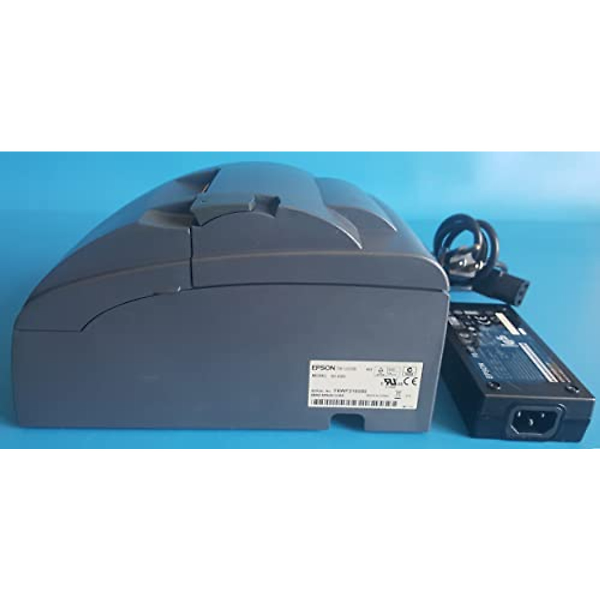 TM-U220B, Impact, two-color printing, 6 lps, Serial interface only, Power supply, Dark gray