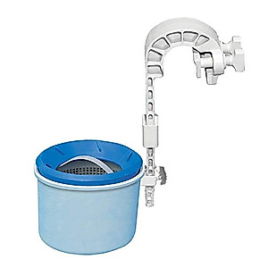 Intex 28000E Deluxe Wall-Mounted Swimming Pool Surface Automatic Skimmer with Removeable Skimmer Basket for 800+ GPH Pumps