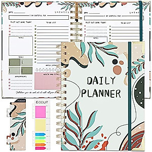 EOOUT To Do List Notebook Daily Planner Journal Undated Simplified Easily Organizes Daily Tasks And Office Supplies Notepad Checklist Notebook For Women