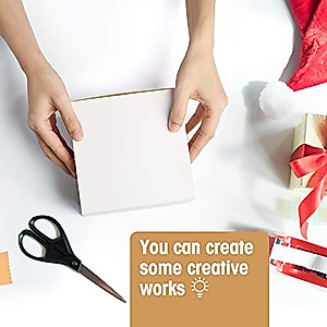 MESHA Kraft Cardboard Gift Boxes 5x5x3.5'' (25-Pack) Paper Gift Boxes with Lids for Bridesmaid & Groomsmen Proposal, Cupcake Boxes, Gift Boxes for Presents, Party Favor, Bridal & Baby Shower, Wedding