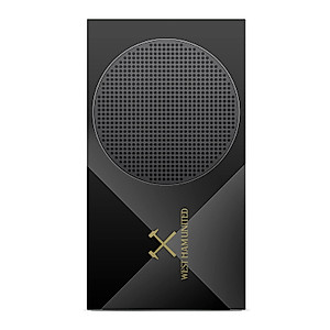 Head Case Designs Officially Licensed West Ham United FC Black & Gold Art Vinyl Sticker Gaming Skin Decal Cover Compatible with Xbox Series S Console