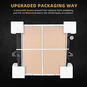 DWVO Radiator Compatible with 1998-2001 Ford Explorer 4.0L,1999-2008 Ranger 3.0L,1999-2011 Ranger 4.0L, 1998-2007 Mazda B3000 3.0L, 1998-2009 B4000 4.0L, 2001 Mercury Mountaineer V6 4.0L