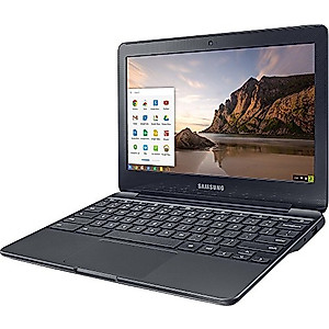 SAMSUNG 11.6" Chromebook with Intel N3060 up to 2.48GHz, 4GB Memory, 16GB eMMC Flash Memory, Bluetooth 4.0, USB 3.0, HDMI, Webcam, Chrome Operating System, Black
