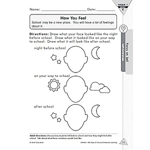 180 Days: Social-Emotional Learning for Kindergarten Practice Workbook for Classroom and Home, Cool and Fun Practice Created by Teachers (180 Days of Practice)