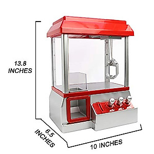 Smart Novelty Mini Claw Machine for Kids - Arcade Candy Claw Machine for Adults & Kids - Kids Claw Machine, Arcade Candy Machine with Music & Lights Suitable for Ages 3 and Up
