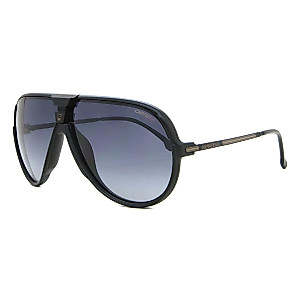 Carrera CHANGER65 Matte Black/Grey Shaded - Grey Gold 67/7/135 unisex Sunglasses