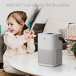 Airthereal Bundle | ADH70 HEPA Air Purifier for car, bedroom, officie and study room desktop and 2-Pack Spare Replacement Filter, Day Dawning