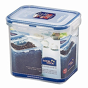 (Pack of 4) Lock&Lock Food Container, Tall, HPL808, 3.5-Cup, 29-Oz