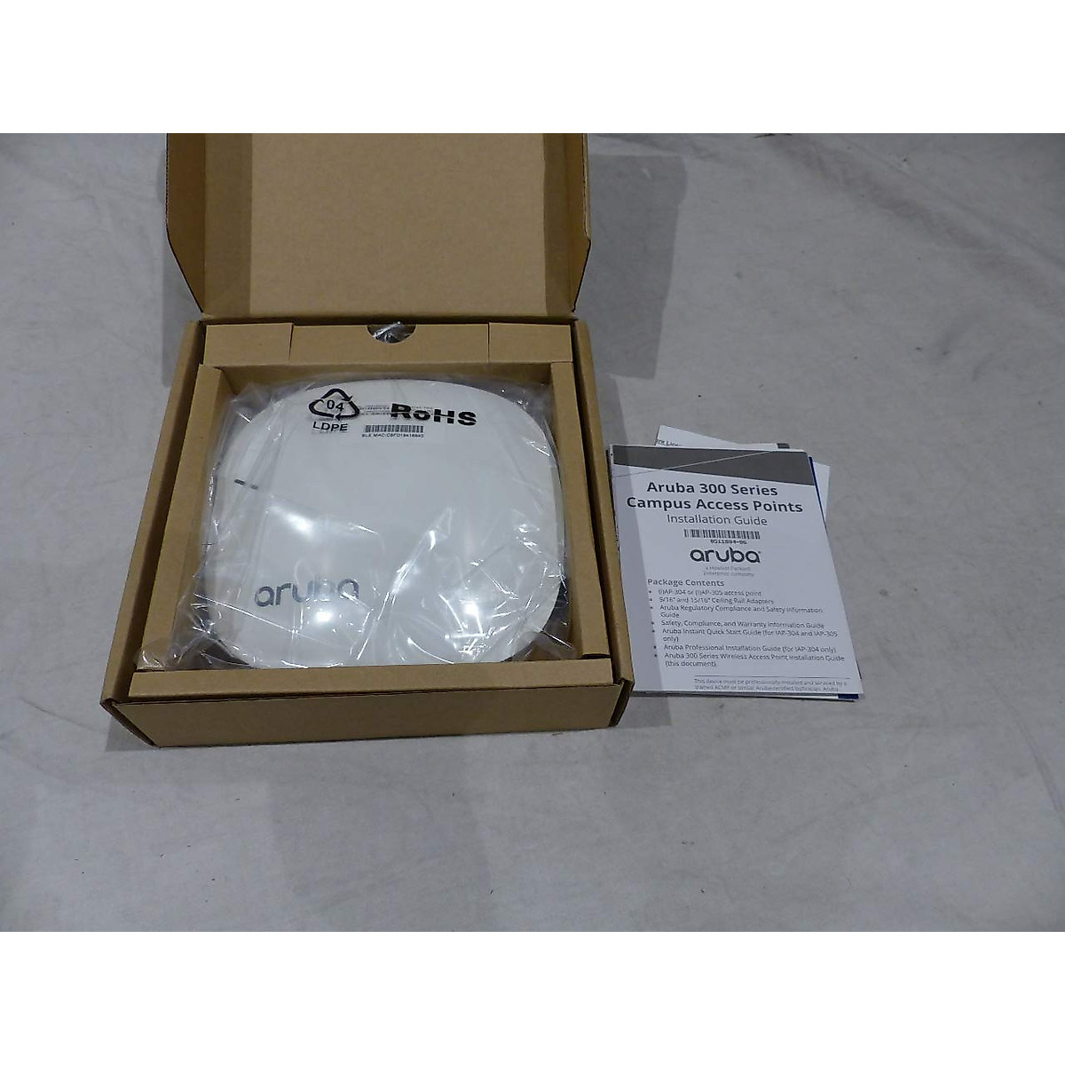 HP Aruba 300 Series Wave 2 Instant Access Point (IAP-305-US) Entry-Level 802.11ac, 3x3:3SS MU-MIMO JX946A