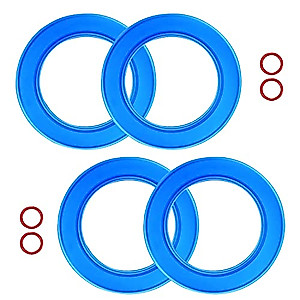 Jovitec 4 Packs 7301111-0070A Flush Valve Seal Kit for American Standard Toilets, Replacement Parts for Champion 4 Tank and Eljer Titan 4 Model Toilets, Replace for 012611410444