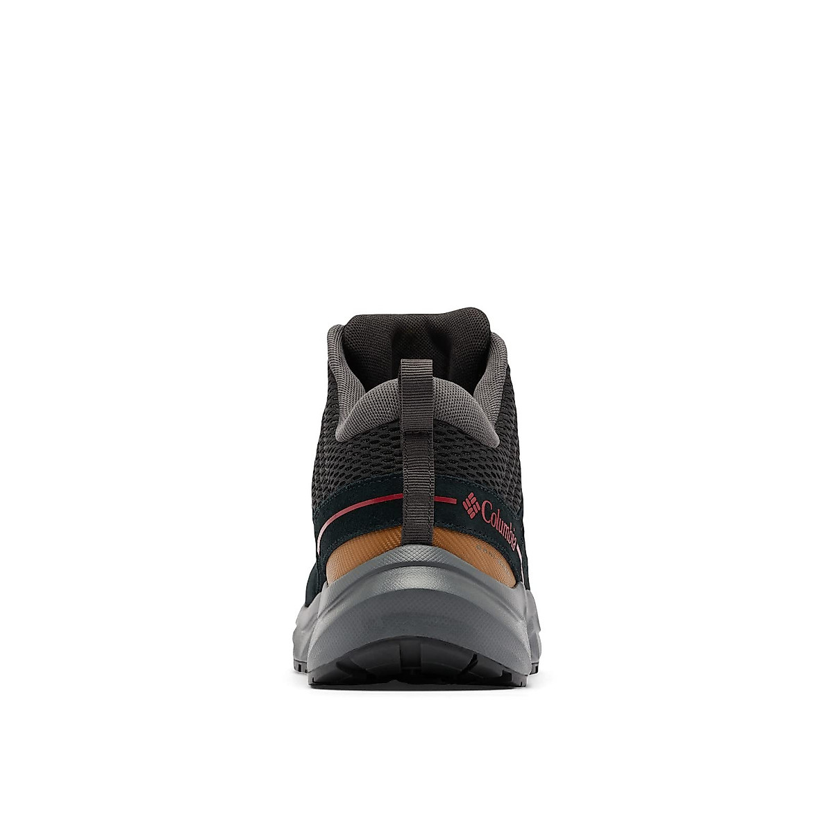 Columbia Men's Plateau Venture Mid, Black/Red Element, 11.5