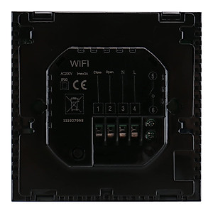 Wengart WiFi Smart Thermostat WG03,AC230V Max3A 2.4GHz Wi-Fi APP TUYA for Radiant Floor Heating Link Gas Fireplace,Compatible with Alexa Echo/Google Home