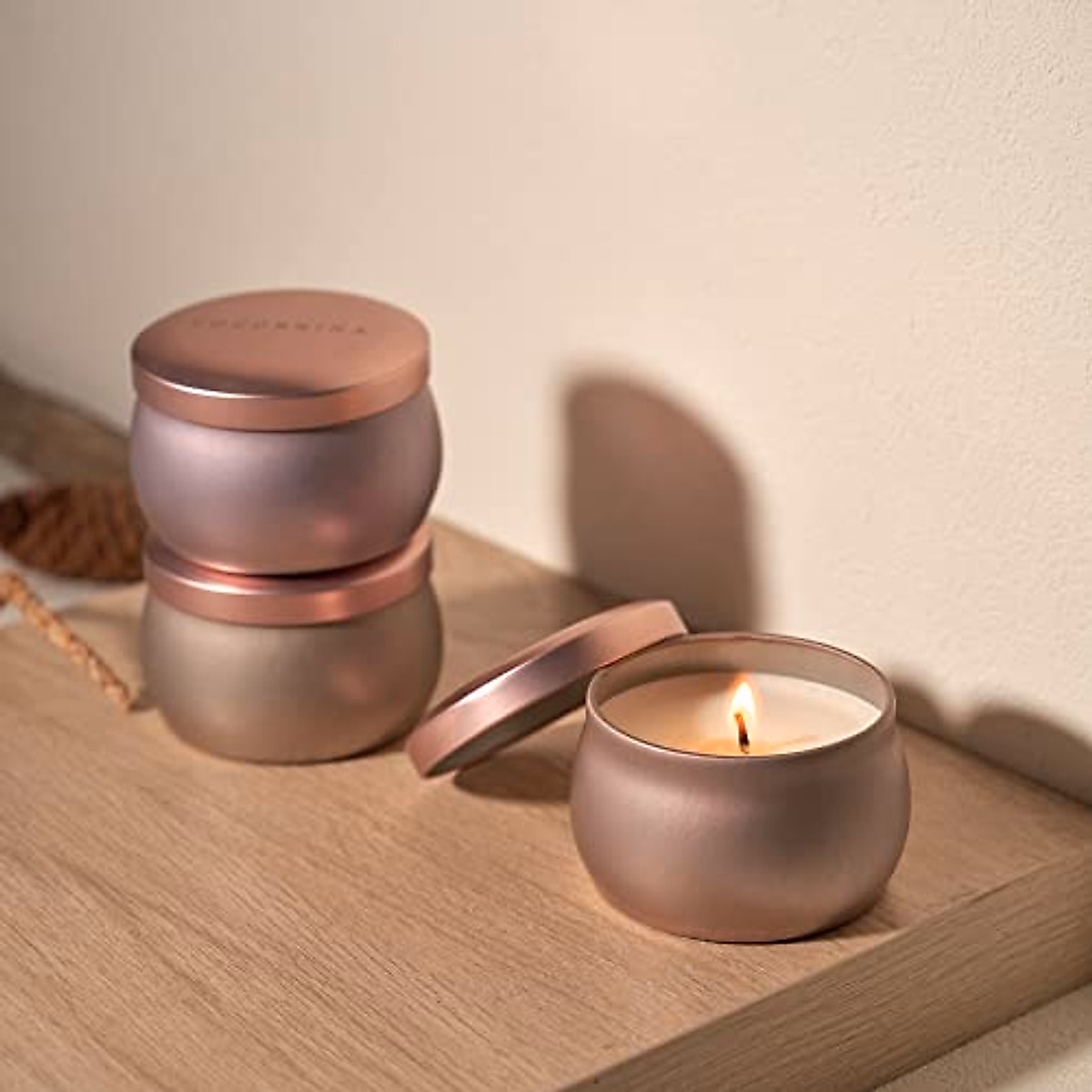 Cocorrína Scented Candles Gifts for Women - 6 Pack/ 3.8oz Soy Wax Candles Home Scented Gifts Sets for Birthdays, Thanksgiving, Christmas - Home Decor, Yoga （Aromatherapy）