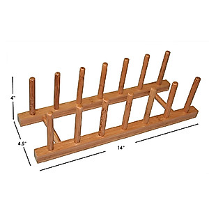 Home Basics Bamboo Dish Rack