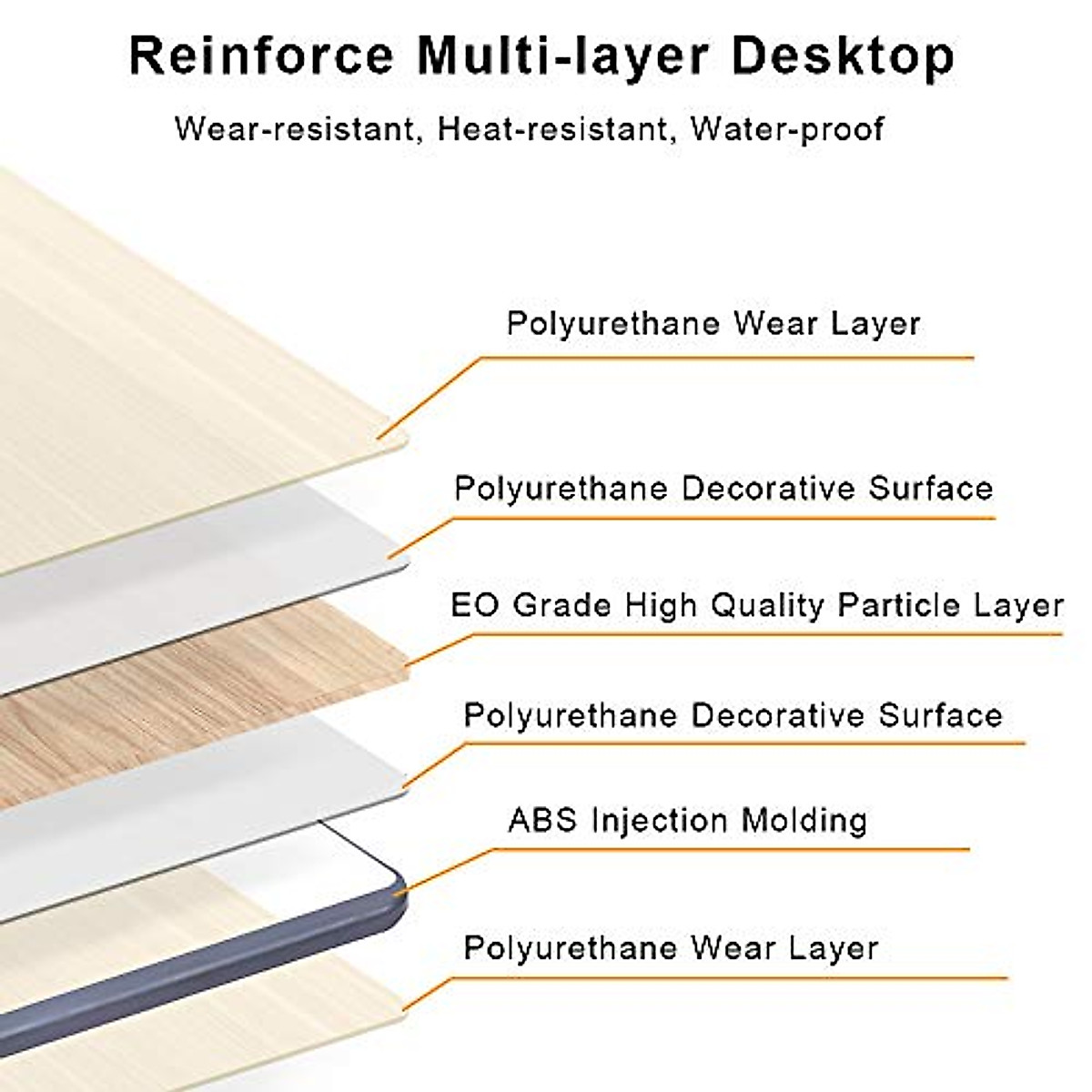ShowMaven Student Desk and Chair Combo, Height Adjustable Children's Desk and Chair Workstation with Drawer, Pencil Grooves and Hanging Hooks for Home, School and Training (Light Grey&White Oak)