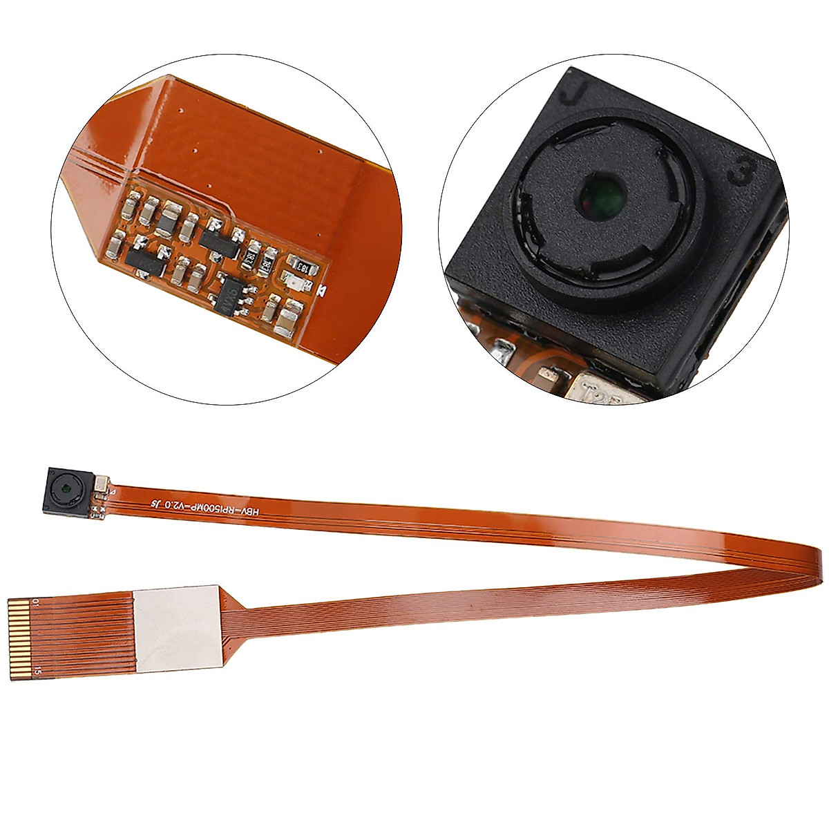 Camera Module, 4 Generation 3B Replacement Camera Module, Mini FPC Camera Module for Raspberry PI Computer