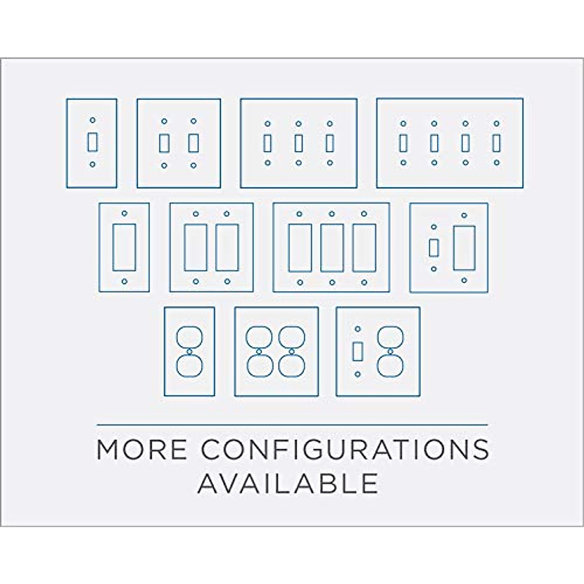 Franklin Brass W35267-PW-C Classic Beadboard Single Decorator Wall Plate, White