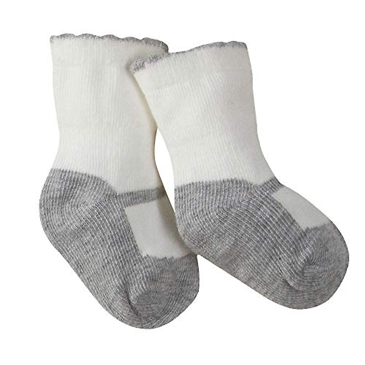 Gerber Baby 6-Pair Wiggle Proof Sock, Bunny Love, 0-3 Months