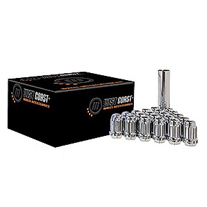 Wheel Pros W56716S 7/16" Spline Closed End Wheel Lug Nut Installation Kit - 6 Lug