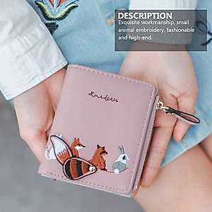 GALPADA Kawaii Wallet Cute Wallets Animal Purses Wallet Purse Coin Pouches Wallet Aesthetic Foldable Purse