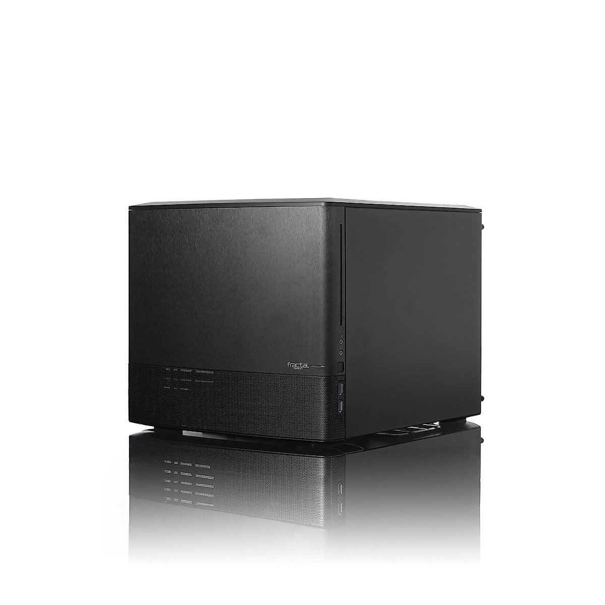 Fractal Design Node 804 No Power Supply MicroATX Cube Case FD-CA-NODE-804-BL, Black