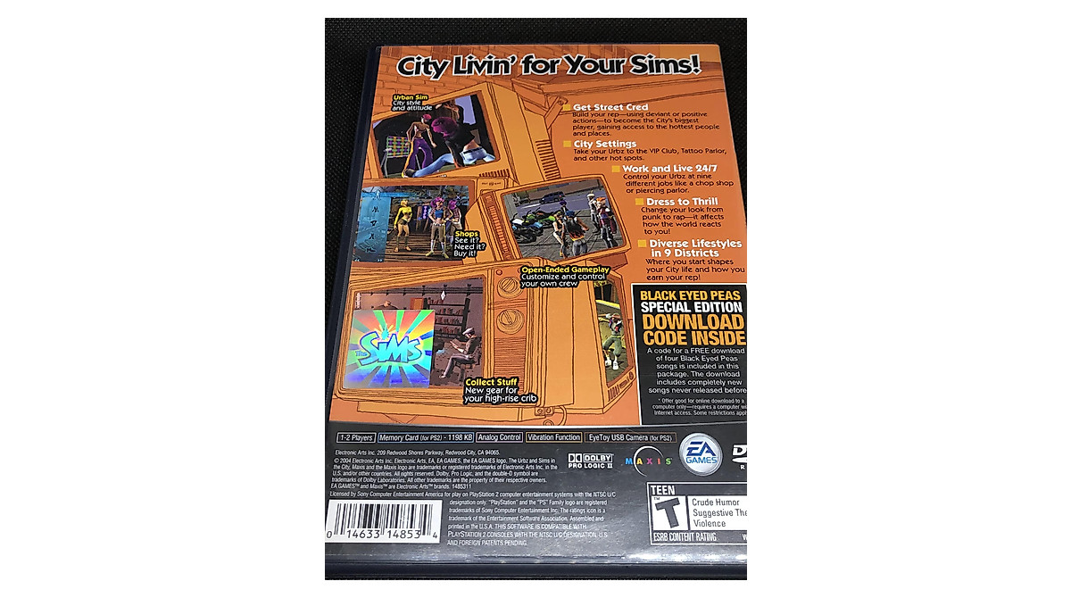 Urbz: Sims In The City - PlayStation 2 | Explore the Urban Life