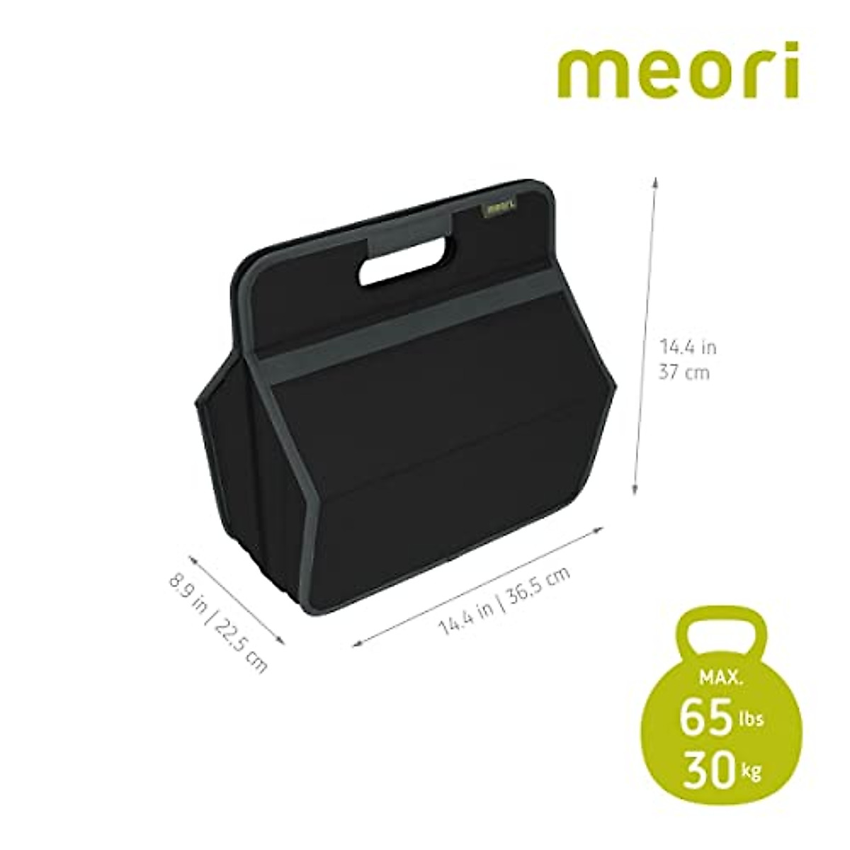 meori Foldable Hobby & Tool Lava Black Sewing Crafting Quilting Knitting Art Supplies Tool Hobby Box