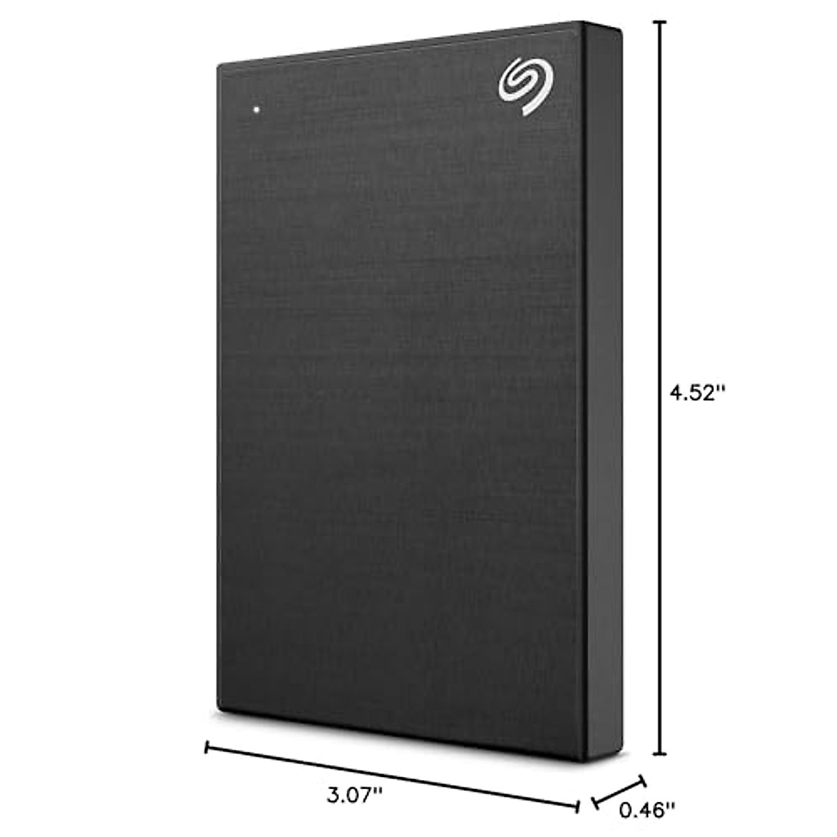 Seagate One Touch 2TB External HHD Drive with Rescue Data Recovery Services, Black (STKB2000400)