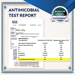 Neoflam Microban Protection Cutting Board 3 Piece Set, Stain & Odor/BPA Free, Reversable Board, Upgraded Larger Juice Groove, Non-Slip EZ Grip Handle, Dishwasher Safe, Multicolor