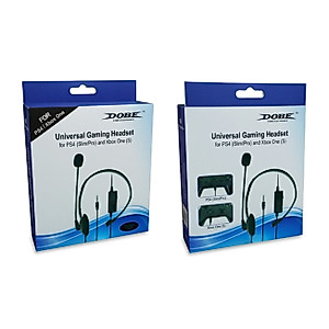 Dobe PS4 Headset with Microphone&Volume Control for Playstation 4 PS4 Headphones