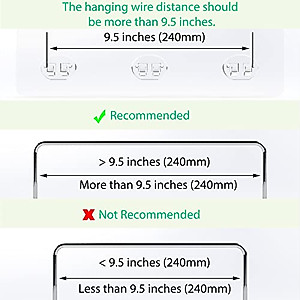 STARICH Shower Caddy Adhesive Replacement Stickers Sticker Shelf Basket Strips Suction Hooks Large Strong Hook for Bathroom Storage Corner Transparent Shelves Wall Mount 3 Hooks 11 13/16"