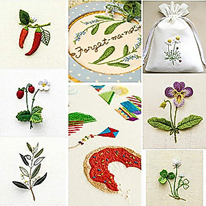 Premium Rainbow Color Embroidery Floss 140 Skeins Per Pack with Cotton for Cross Stitch Threads, Bracelet Yarn, Craft Floss, Aroic Embroidery Floss Set