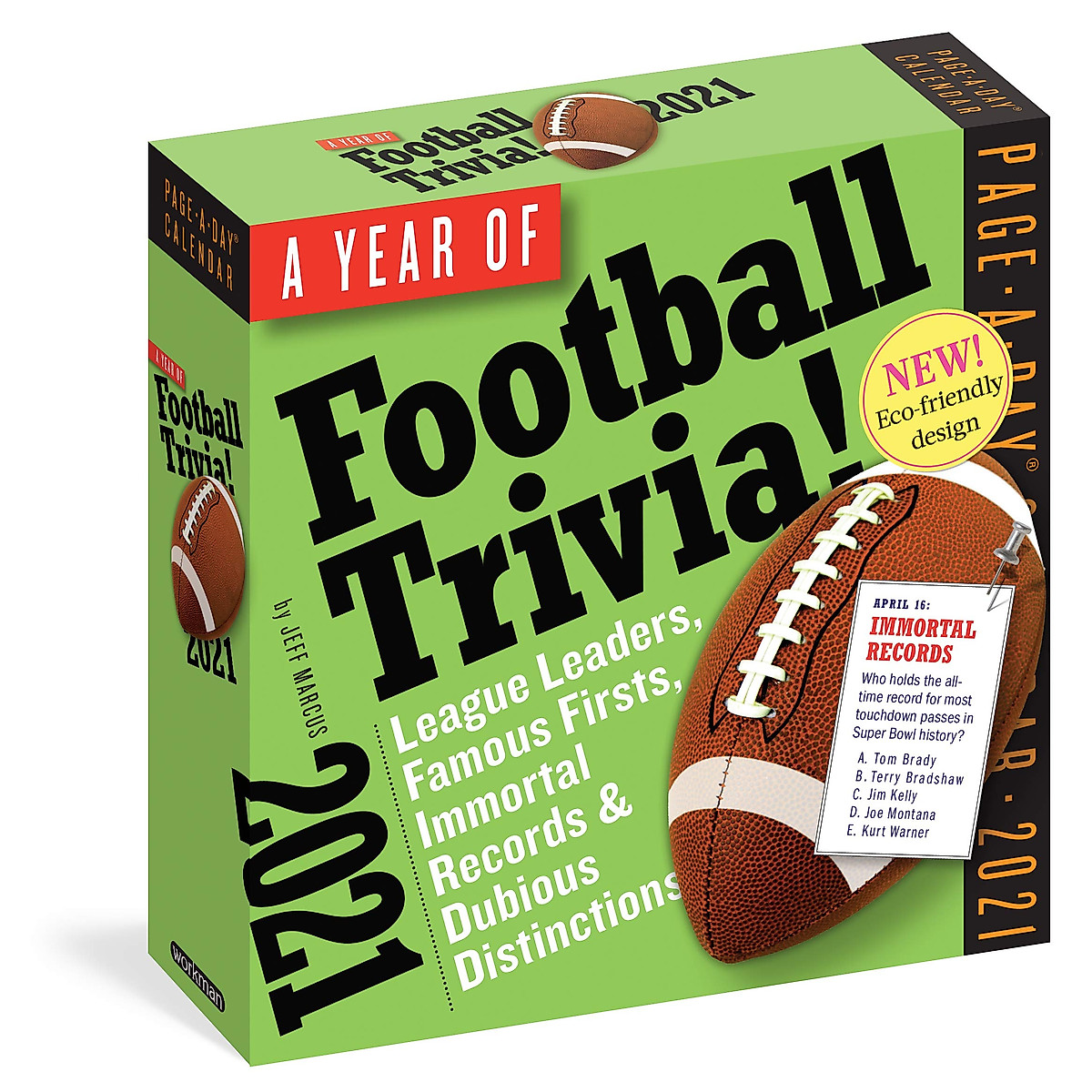 Year of Football Trivia! Page-A-Day Calendar 2021